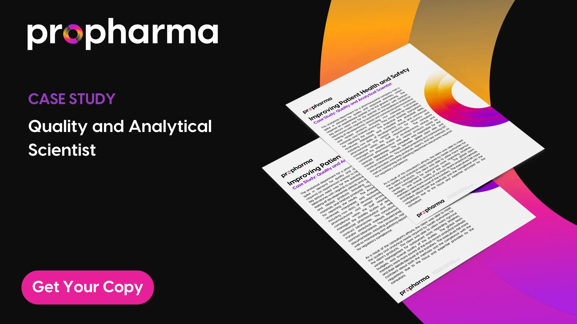 Quality and Analytical Scientist Case Study